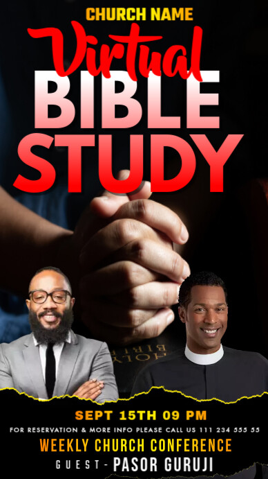 church service ad Modelo | PosterMyWall