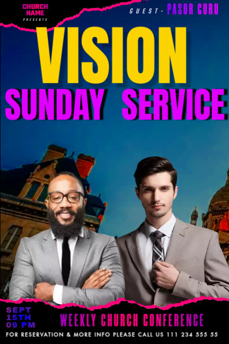 church service ad Templat | PosterMyWall