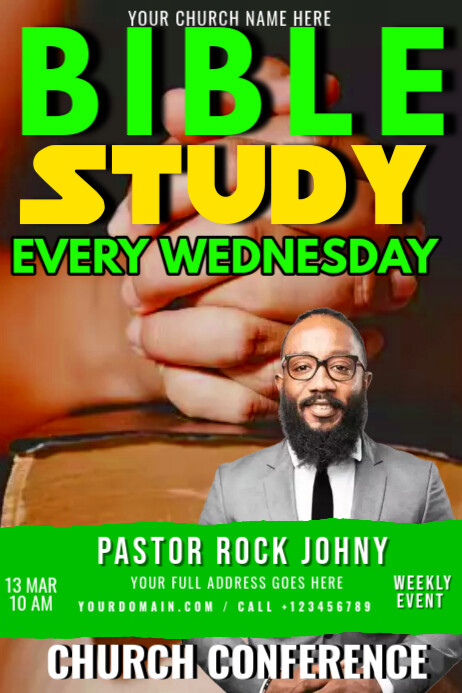 Plantilla de church service ad | PosterMyWall