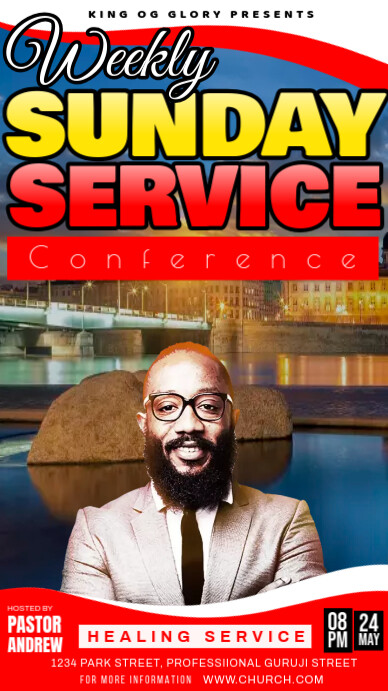 church service ad Template | PosterMyWall