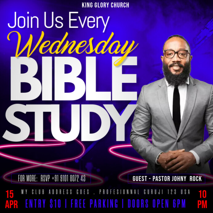 church service ad Template | PosterMyWall