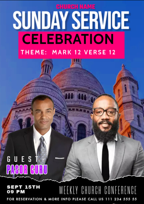 church service ad Templat | PosterMyWall