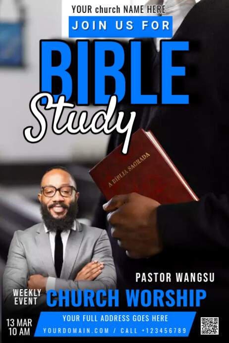 church service ad Template | PosterMyWall