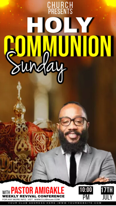 church service ad Template | PosterMyWall