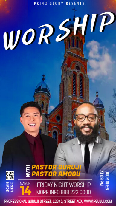 church service ad Template | PosterMyWall