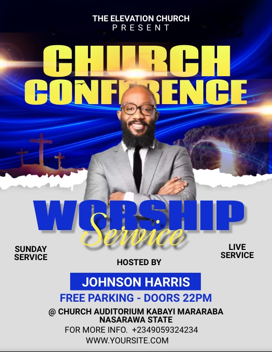 church service Template | PosterMyWall