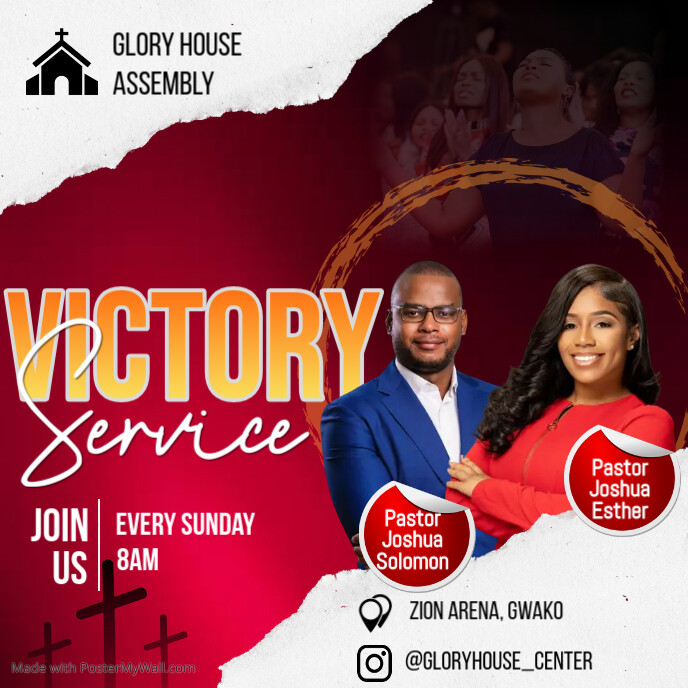 Church service Template | PosterMyWall