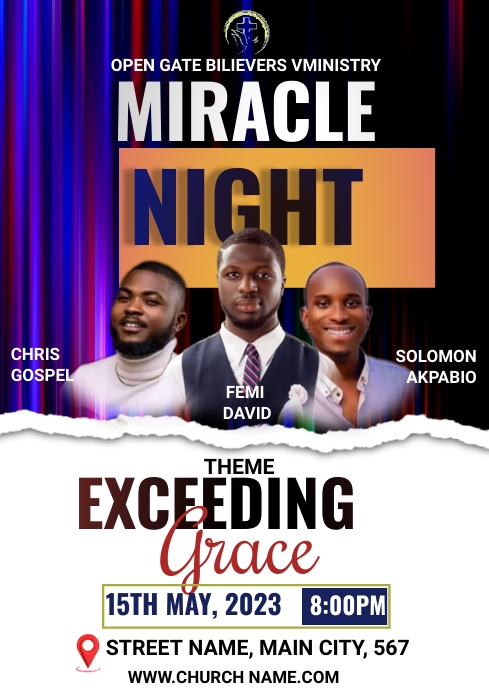 church service Template | PosterMyWall