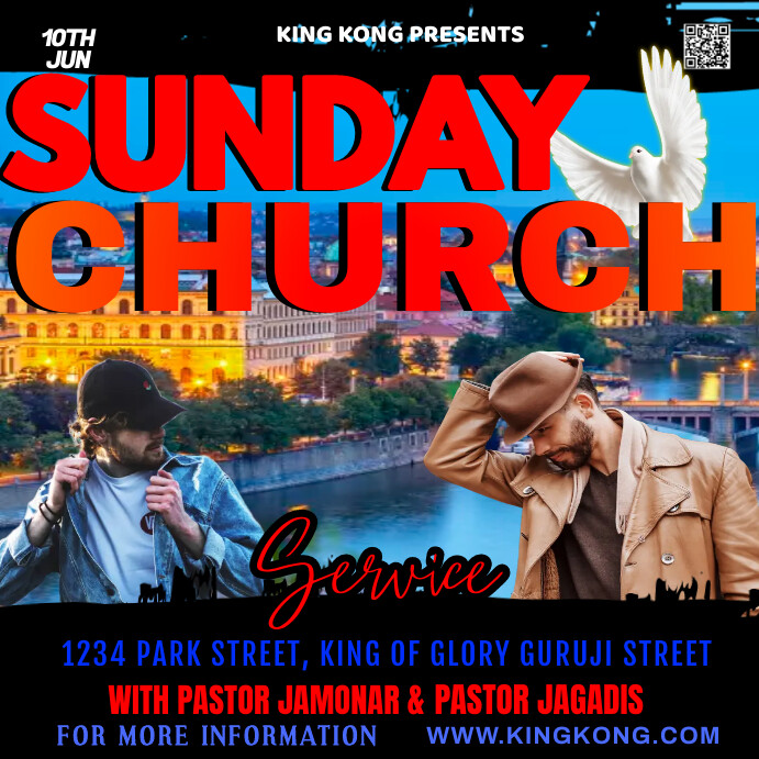 church service Template | PosterMyWall