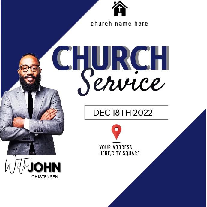 church service Template | PosterMyWall