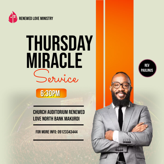 church service Template | PosterMyWall