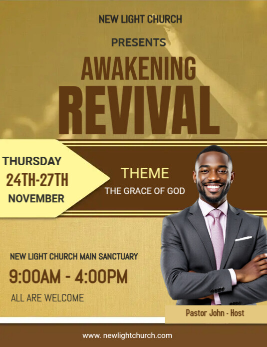 Church service Template | PosterMyWall