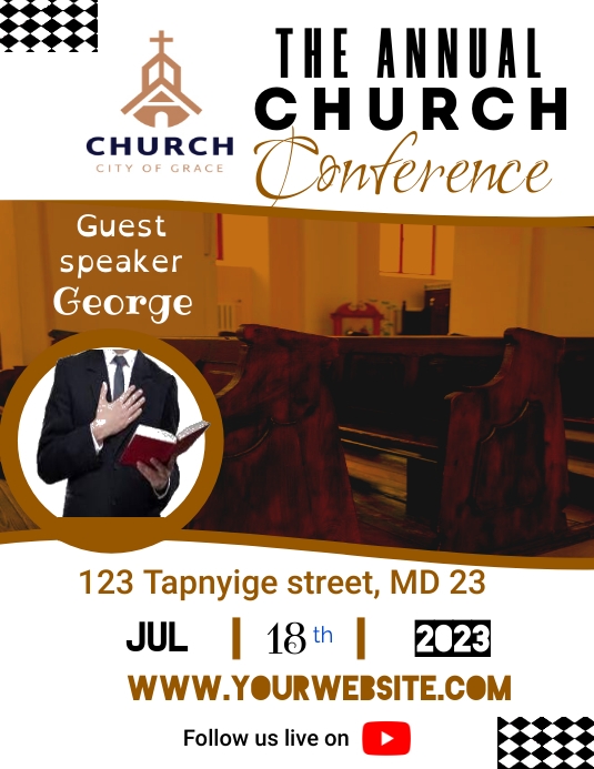 church service Template | PosterMyWall