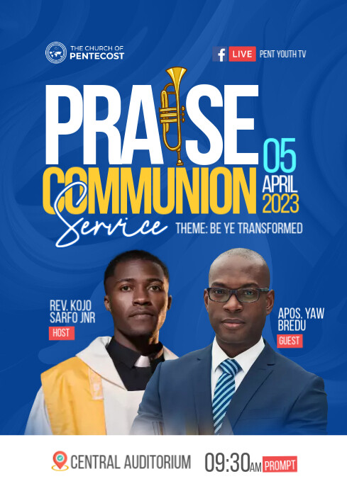 Copy of Church Service | PosterMyWall