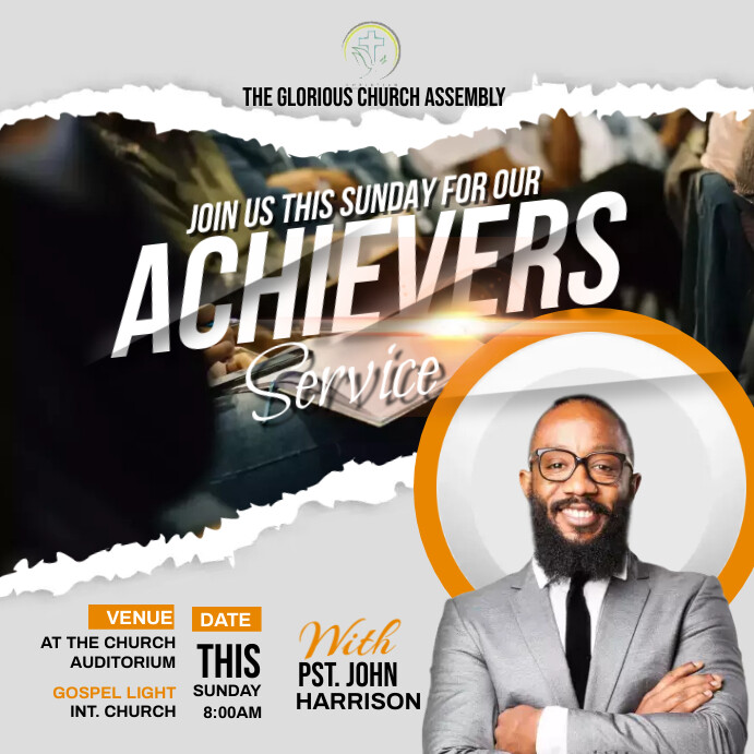 church service Template | PosterMyWall