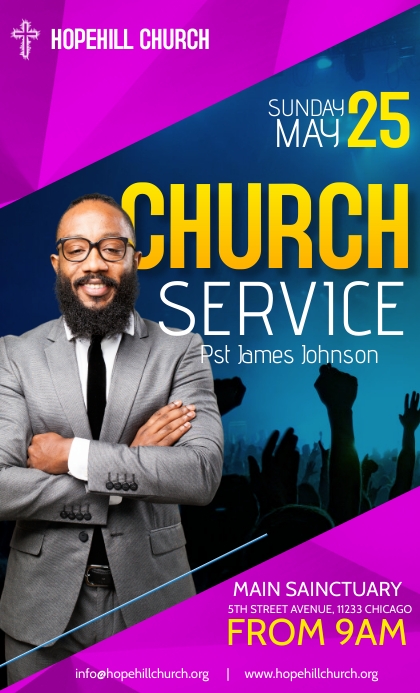church service Template | PosterMyWall