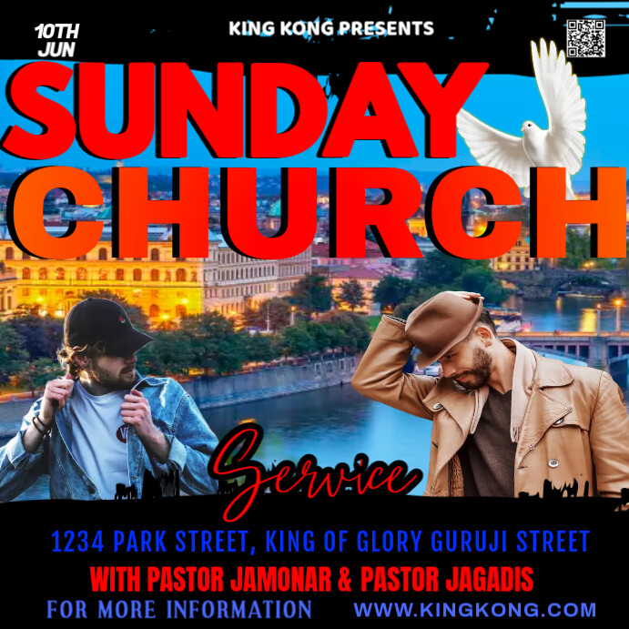 church service Template | PosterMyWall