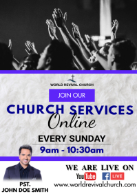 church facebook Template | PosterMyWall