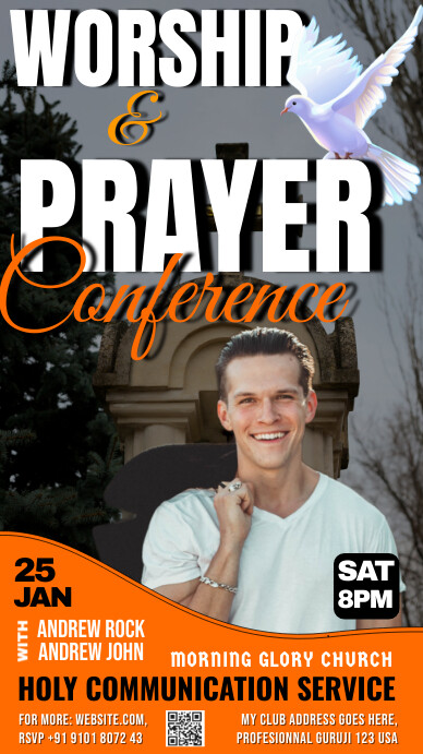 Church Service Template | PosterMyWall
