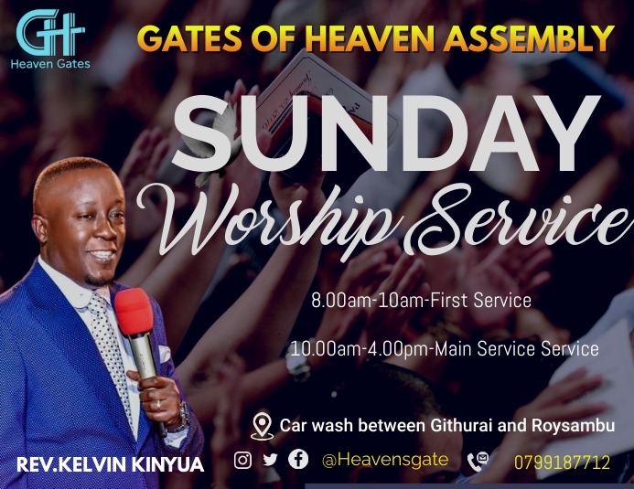 church service Template | PosterMyWall