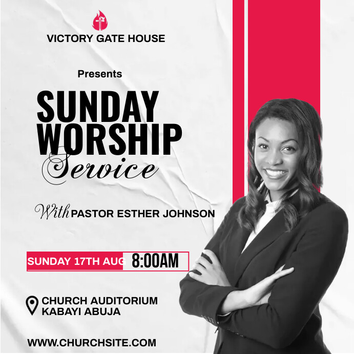 church service Template | PosterMyWall