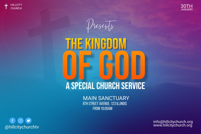 church service Template | PosterMyWall