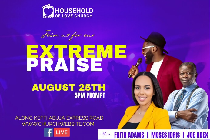 church service Template | PosterMyWall