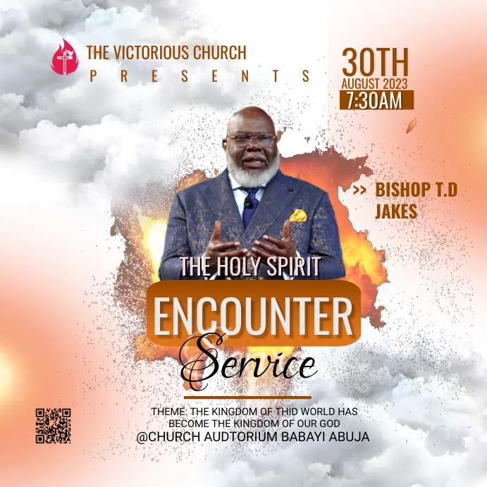 Copy of church service | PosterMyWall