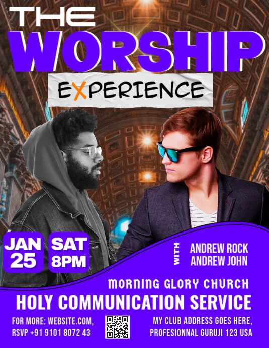 Copy of Church Service | PosterMyWall