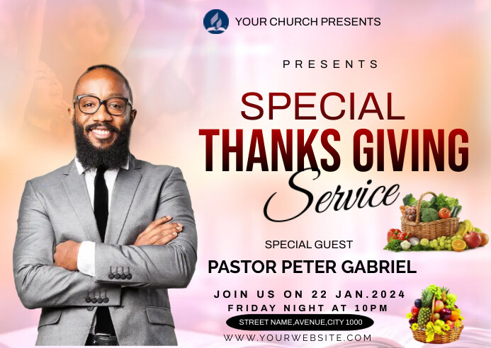 church service Template | PosterMyWall