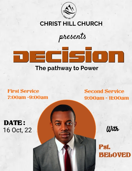 Church Service Flier Designs Template | PosterMyWall