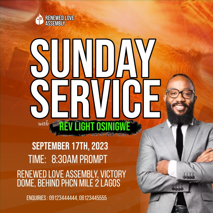 church service flyer Template | PosterMyWall