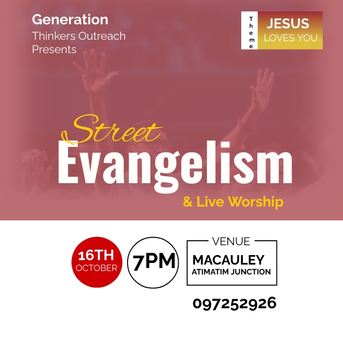 Plantilla de Church service flyer design | PosterMyWall