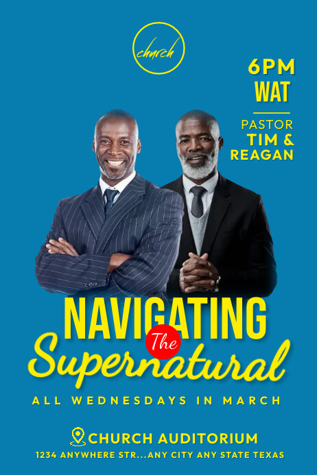 church service flyer Template | PosterMyWall