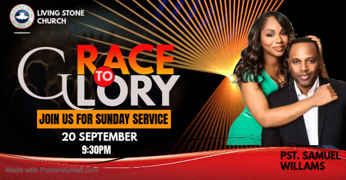 CHURCH SERVICE FLYER Template | PosterMyWall