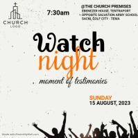 Church Prayer Service Invitation Flyer Template | PosterMyWall