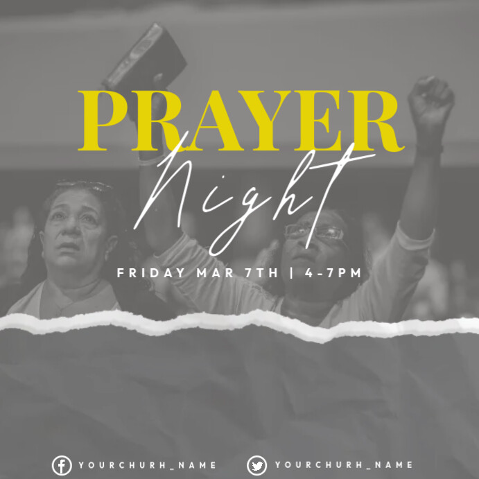 Modèle church service flyer | PosterMyWall