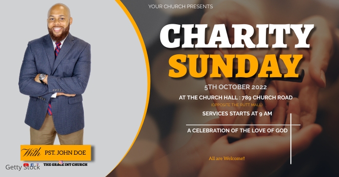 Church service flyer template | PosterMyWall