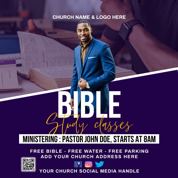 Church service flyer templates | PosterMyWall