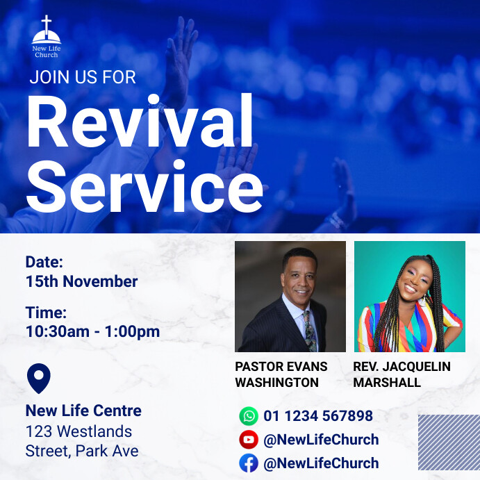 church service flyer templates | PosterMyWall