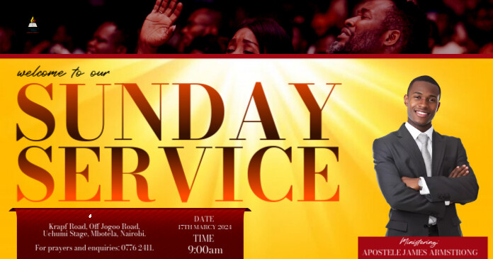 church service invite Template | PosterMyWall