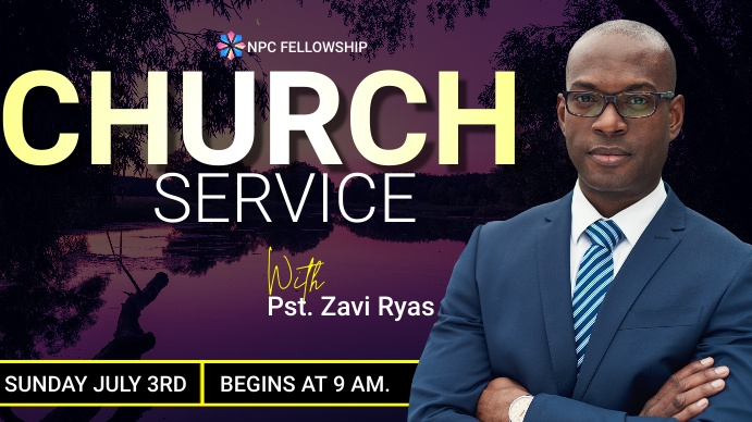 Copy of Church service poster | PosterMyWall
