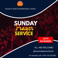 church service poster Template | PosterMyWall