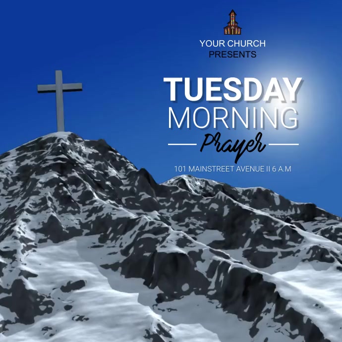 CHURCH SERVICE VIDEO AD Template | PosterMyWall