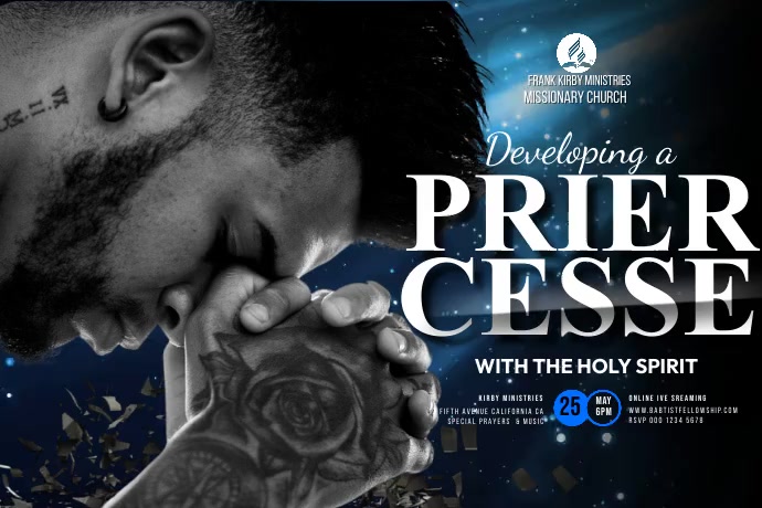 Church Services Poster Template | PosterMyWall