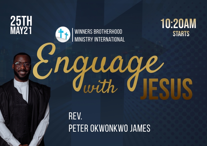 church simple event postee Template | PosterMyWall