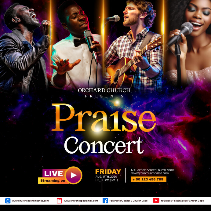 Modèle church social media post | PosterMyWall