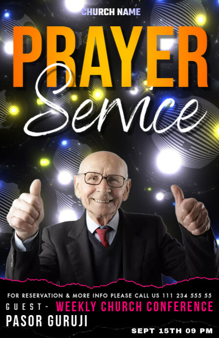 church social media template, | PosterMyWall
