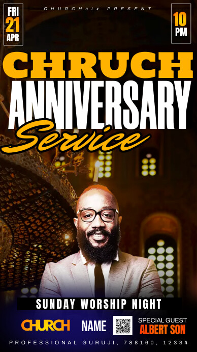 Modèle church social media template | PosterMyWall