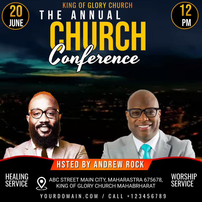 church social media template | PosterMyWall